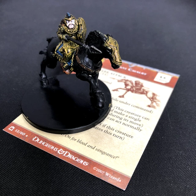 VALIANT CAVALRY - Night Below - Dungeons & Dragons Miniature (DDM ...