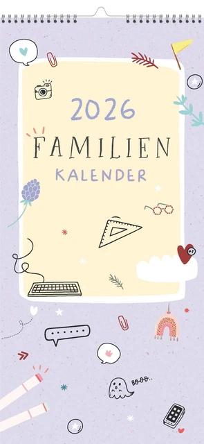 MEIN FAMILY-PLANER 2026 - Aufschreiben, abhaken, glücklich sein! EUR 12,95 - PicClick DE