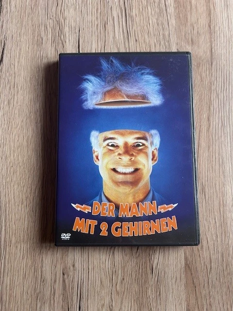 DER MANN MIT ZWEI GEHIRNEN - Steve Martin - Deutsche DVD Erstauflage ...