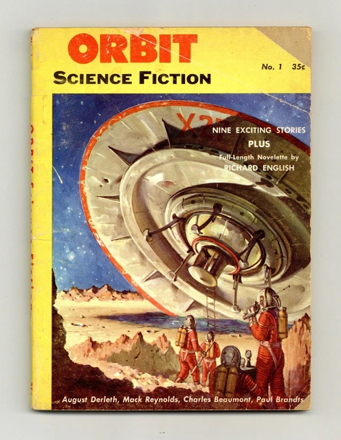 ORBIT SCIENCE FICTION Digest Vol. 1 #1 GD- 1.8 1953 £18.96 - PicClick UK