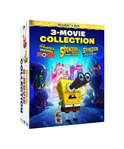 SPONGEBOB 3-MOVIE COLLECTION, Tom Kenny £51.12 - PicClick UK