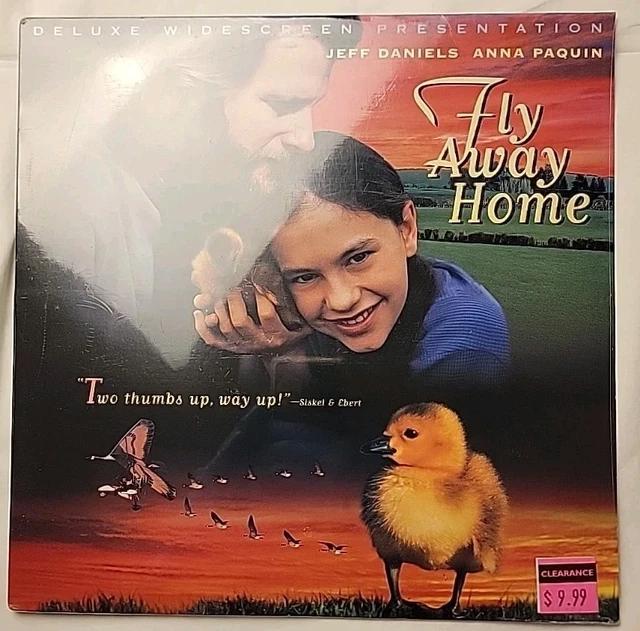 FLY AWAY HOME Widescreen Laserdisc Jeff Daniels NEW AND SEALED £9.27 ...