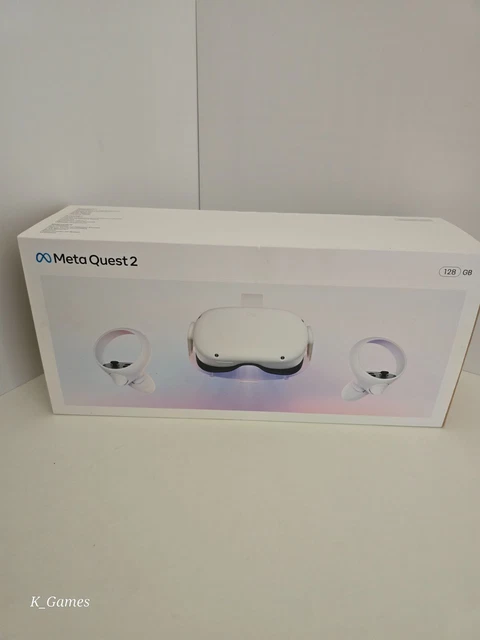 META QUEST 2 128 GB With USB C Charging Cable fully working TOP EUR 239 ...