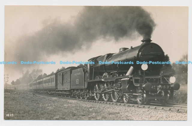 C006614 LOCOMOTIVE. SOUTHERN 853. Lord Nelson class 4 6 0. F. Moores ...