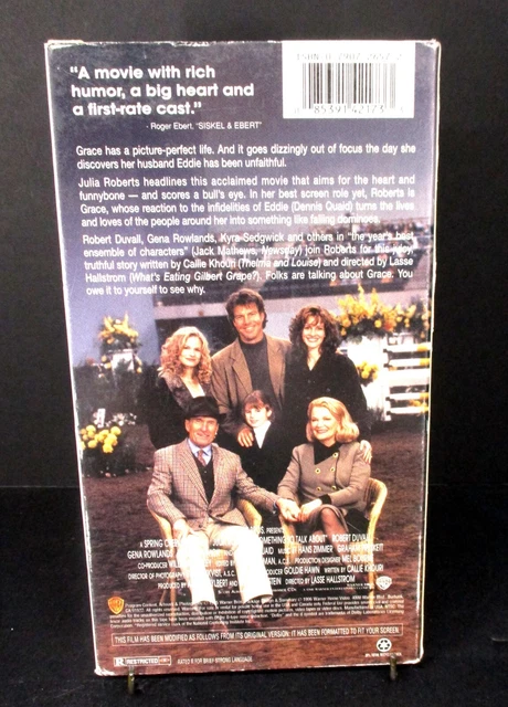 SOMETHING TO TALK About (VHS, 1996) Julia Roberts, Gena Rowlands £4.67 ...
