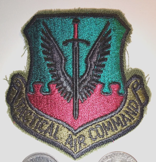 USAF TACTICAL AIR Command Patch Badge Crest $14.00 - PicClick CA