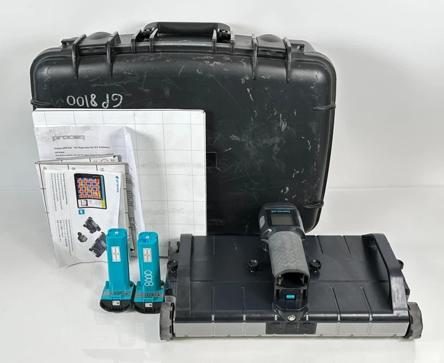 PROCEQ GP8100 PORTABLE Concrete GPR Array (Ground Penetrating Radar ...