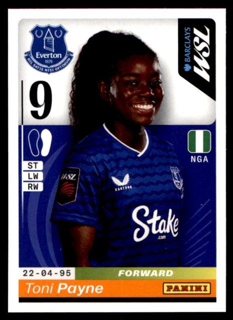 PANINI WSL 2026 Sticker Toni Payne (Everton) No. 186 £2.49 - PicClick UK