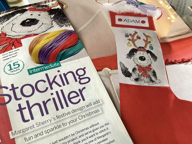 MARGARET SHERRY WEIHNACHTEN Strumpf Thriller Design Kreuzstich Tabelle ...