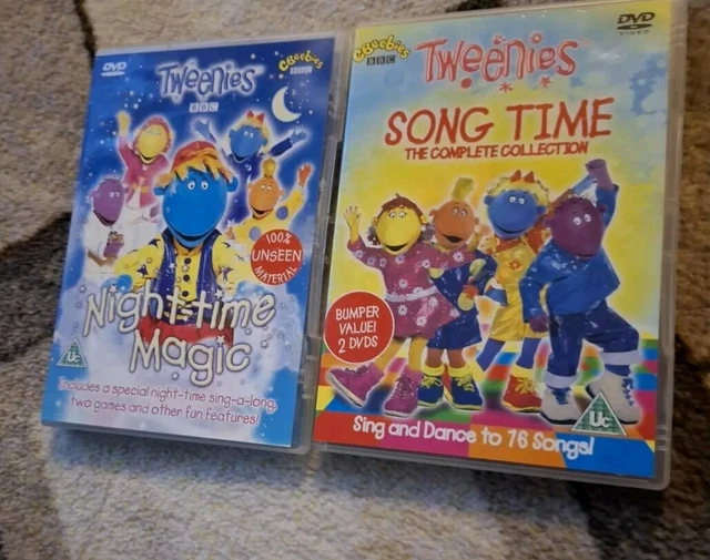 TWEENIES NIGHT-TIME MAGIC & song time the complete collection dvds £7. ...