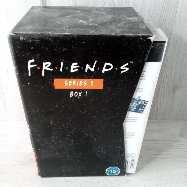 FRIENDS SERIES 3 Box 1 Vhs Tape Boxset - Rare Retro Video Series £9.71 ...