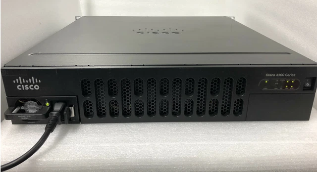 CISCO ISR4351/K9 GIGABIT Integrated Service Router ISR4351-X with NIM ...