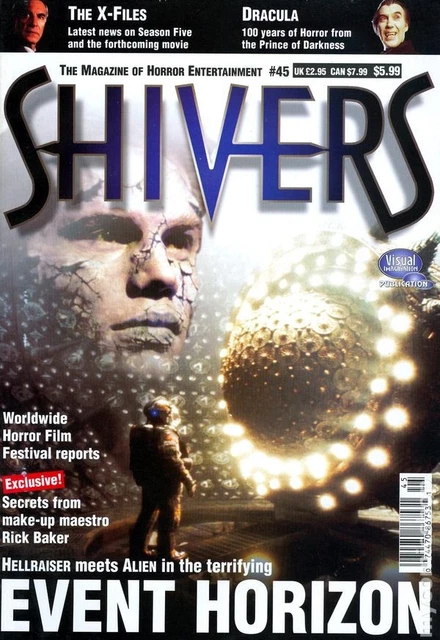 SHIVERS MAGAZINE #106 VG/FN 5.0 2003 Stock Image Low Grade £4.62 ...