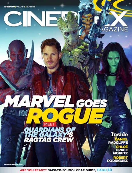 CINEPLEX MAGAZINE CHRIS Pratt Daniel Radcliffe Chloe Grace Moretz Will ...