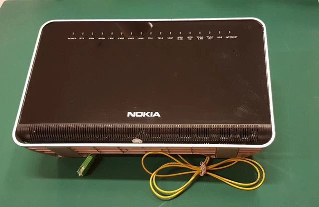 MODEM NOKIA G-240W-B Fibra FTTH Wi-Fi Router 1000 Mbps EUR 58,00 ...