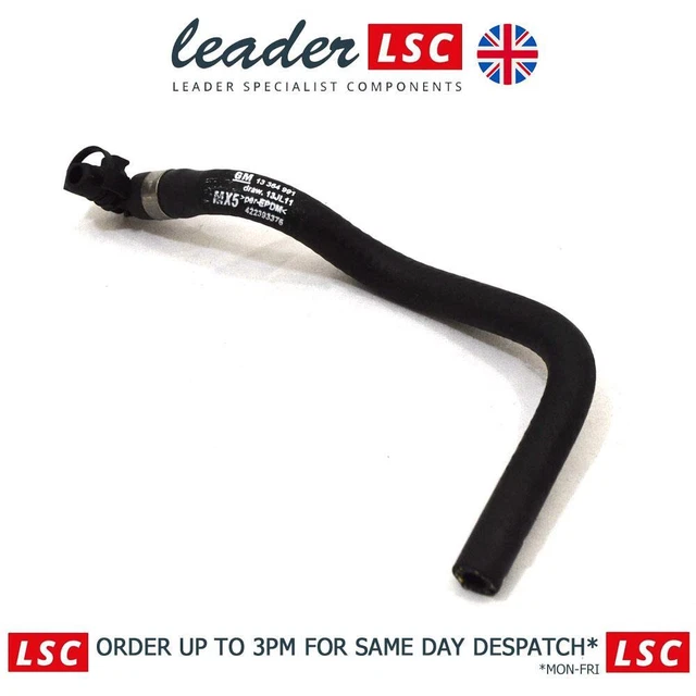 ORIGINAL VAUXHALL CORSA D THERMOSTAT TO COOLANT TANK DEGAS PIPE ...