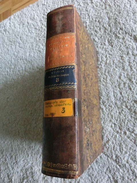 GESCHICHTE DER TEUTSCHEN nach den Quellen von J.C. Pfister 1831 ...