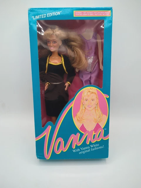 VINTAGE VANNA WHITE Doll with Original Fashions Limited Edition HSC ...