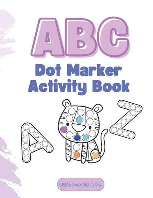 ABC DOT MARKER Activity Book: An Animal Alphabet Dot Marker Activity ...