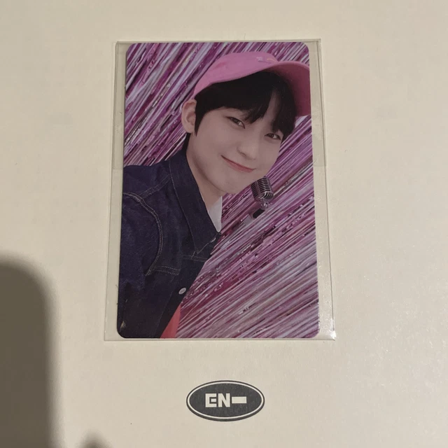 ENHYPEN SUNOO GGU GGU Package 2021 Official MD Photo card PC Weverse ...