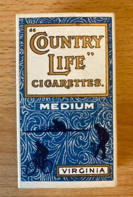 VINTAGE &COUNTRY LIFE& Cigarette Packet £10.07 - PicClick UK