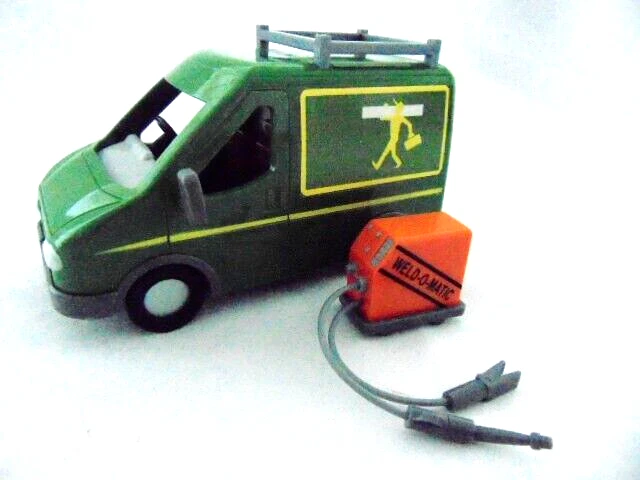 FIREMAN SAM - Mike Flood's Works Van And Weld-O-Matic Welder £12.99 ...