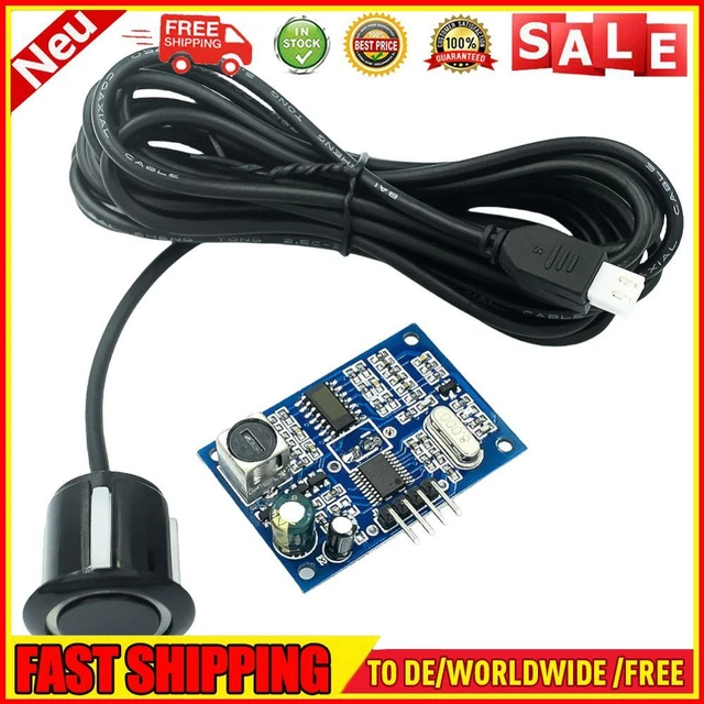 JSN-SR04T WATERPROOF ULTRASONIC Distance Sensor DC 5V Sensor Module for ...