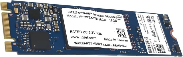INTEL OPTANE MEMORY 16GB M.2 2280 NVMe Internal SSD - (MEMPEK1W016GA ...