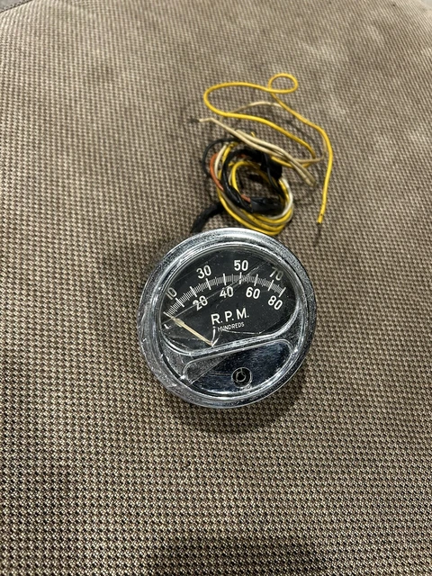 VINTAGE SUN TACH tachometer 2245-36 8K RPM For Parts £67.93 - PicClick UK
