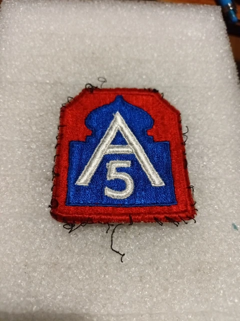 BEAU PATCH ARMEE us 5TH ARMY ww2 original EUR 8,00 - PicClick FR