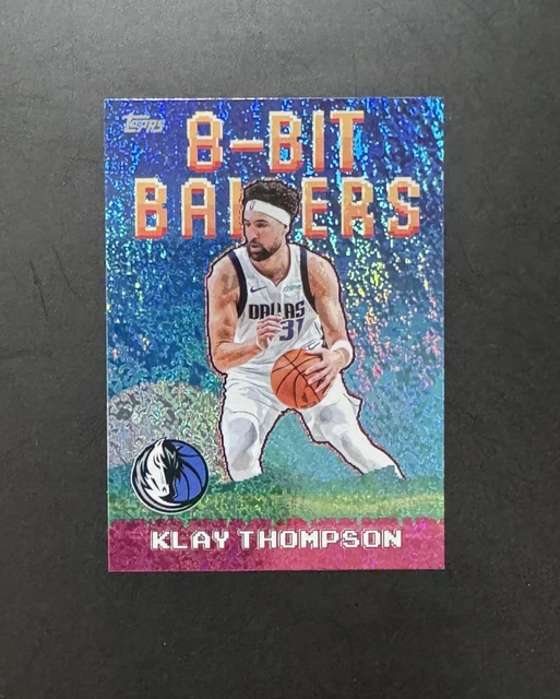 KLAY THOMPSON – 2025-26 Topps – Mavericks – #8B-15 - Holo - 8-Bit Ballers EUR 1,00 - PicClick DE