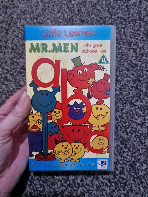 LITTLE LEARNERS - Mr Men ABC (VHS, 2000) £6.00 - PicClick UK