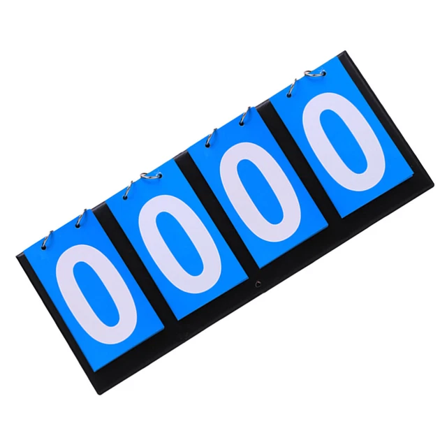 SPORT SCORE FLIPPER Scoreboard Chart Counter Scoreboard Desktop £16.73 ...