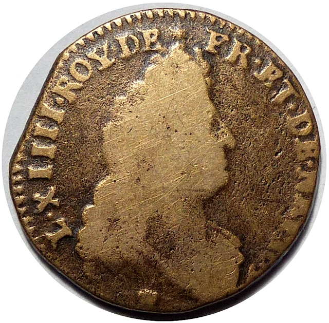 LOUIS XIV LIARD de France 1697 M Toulouse $39.39 - PicClick CA
