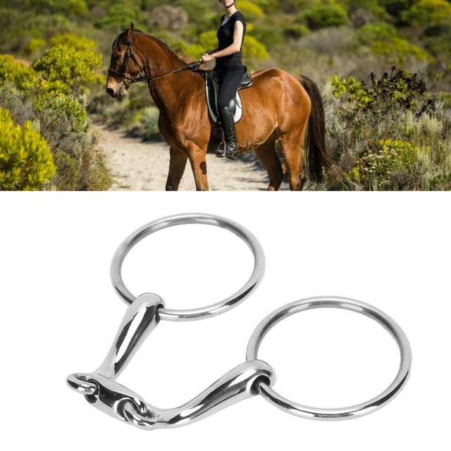 O RING HORSE Bits Horse Snaffle Stainless Steel For Training $37.98 ...
