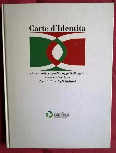 CARTE D'IDENTITA' DOCUMENTI simboli oggetti di carta dell'Italia degli ...