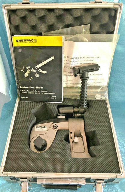 ENERPAC S3000PX 1& Hydraulic Torque Wrench & Pro Swivel, 3225 ftlb ...