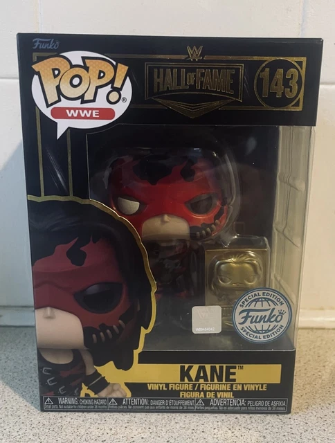 FUNKO POP! VINYL WWE KANE #143 Hall of Fame Special Edition New Rare ...
