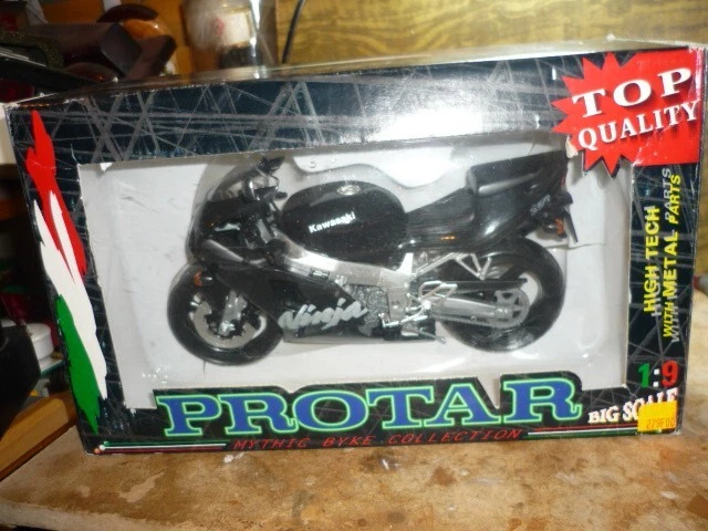 ANCIEN PROTAR ITALIE Moto Kasawaki Zx 7R Ninja 1998 1/9 Boite EUR 29,90 ...