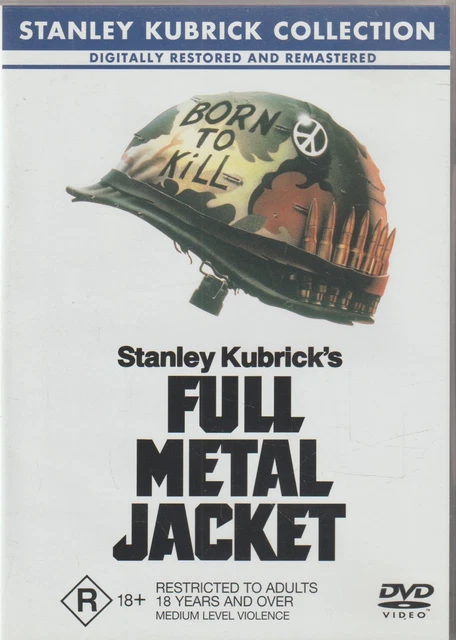 DVD FULL METAL Jacket STANLEY KUBRICK $12.95 - PicClick AU