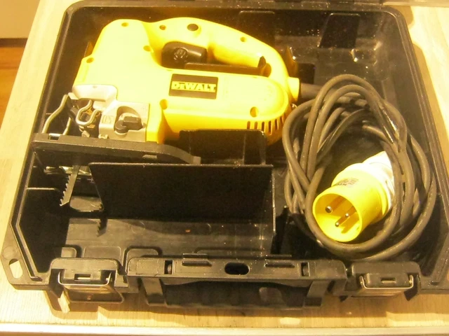DEWALT DW341 CORDED Jigsaw With Variable Speed 115V-550W With Case £31. ...