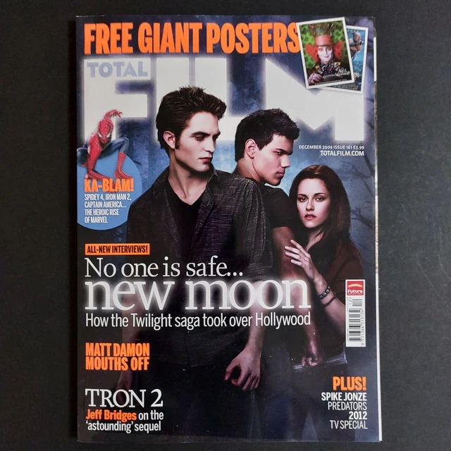 TOTAL FILM MAGAZINE - Robert Pattinson TWILIGHT + Johnny Depp/Jim ...