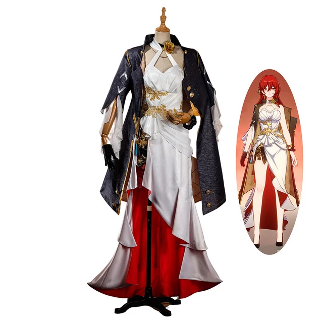 HONKAI: STAR RAIL Himeko Costume Cosplay Suit Women's Outfit Ver2 £154. ...