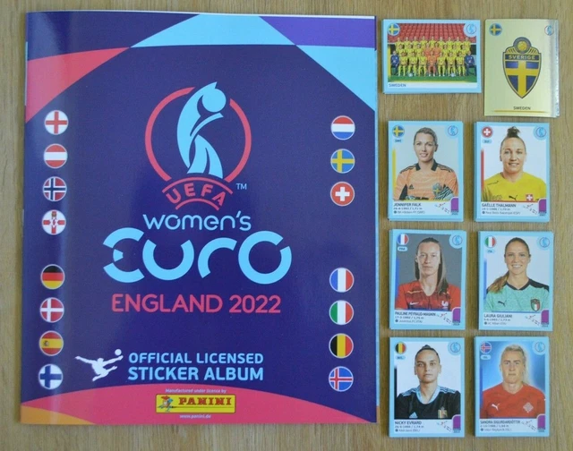 PANINI WOMENS EURO Frauen EM 2022 England Sticker Nr. 220 - 366 ...