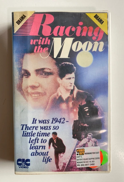 RACING THE MOON [VHS] CIC Taft Video 1984 Ex-Rental Tape Sean Penn! $17 ...