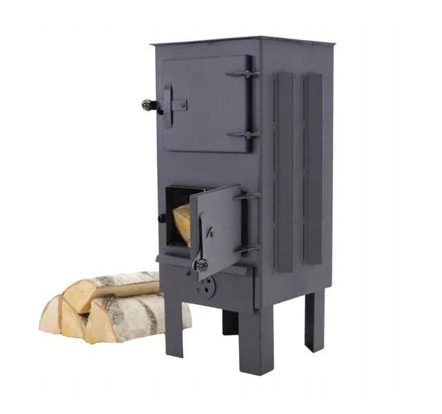 KAMINOFEN HERD MULTI Kraftstoff Holzbefeuerter Ofen Stahlofen 68x33x41 27KG EUR 179,99 - PicClick DE