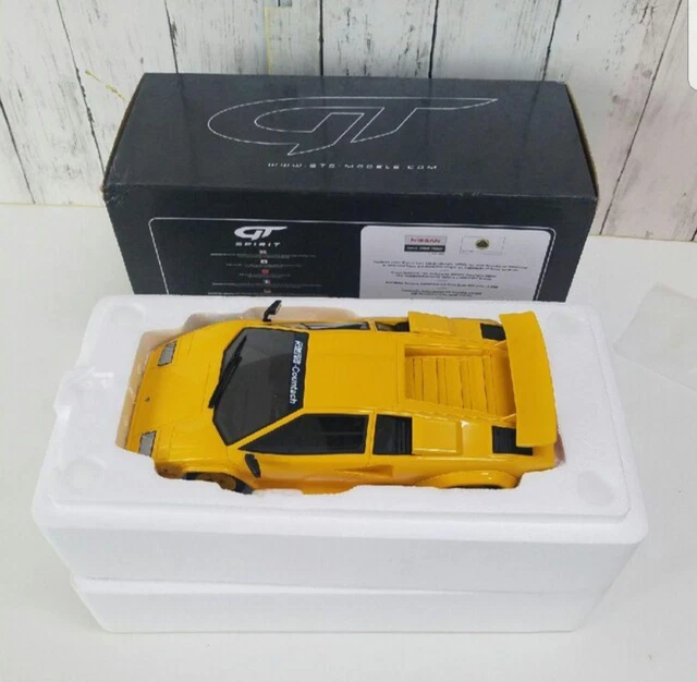 KYOSHO GT SPIRIT 1/18 Koenig Special Countach LP500 Turbo (Yellow) £165 ...