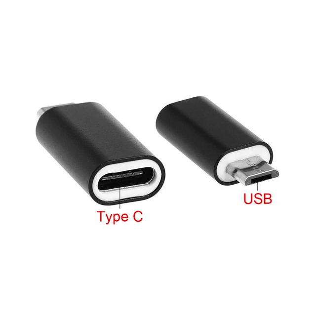 USB 3.1 TYPE-C Female to Micro USB Male Adapter Converter Connector USB ...