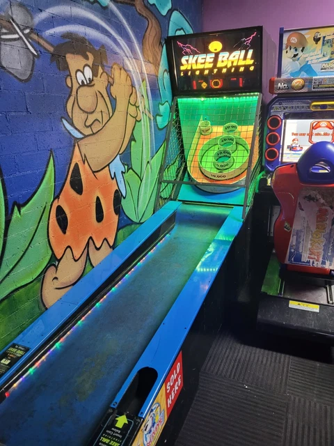 SKEE BALL LIGHTNING Arcade machine Alley Roller Arcade Game USED ...