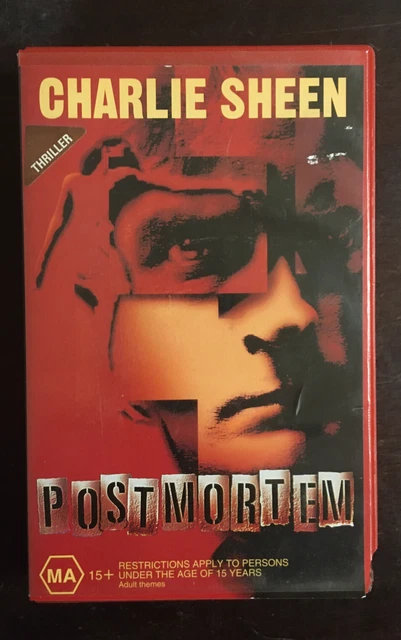 POSTMORTEM VHS 1998 Thriller Albert Pyun Charlie Sheen RocVale Film Video Tape $20.00 - PicClick AU